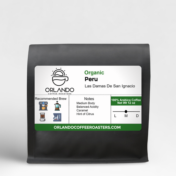 Organic Fair Trade Peru Las Damas de San Ignacio | Orlando Coffee Roasters